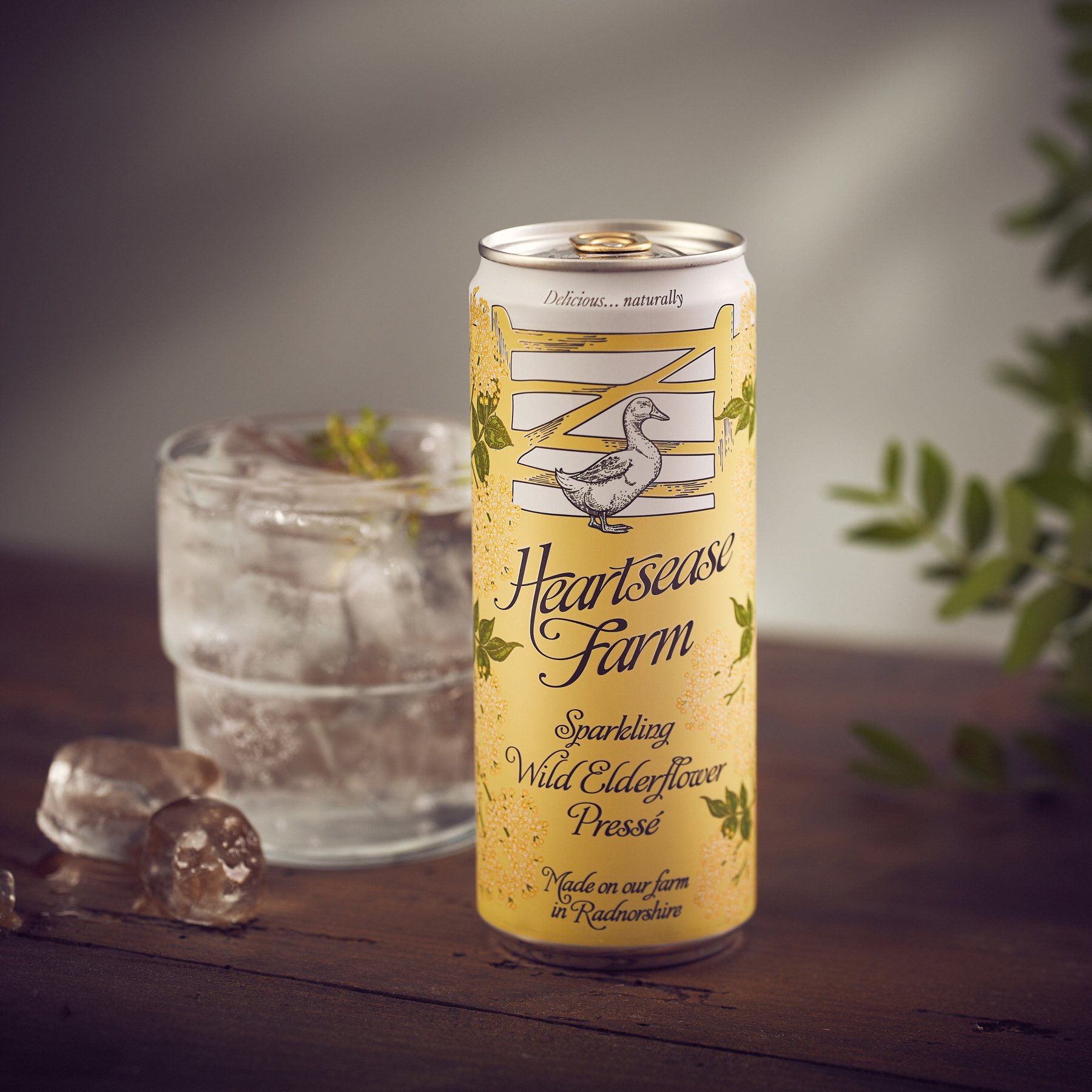Heartsease Farm Sparkling Elderflower - Buy Online from Radnor Hills