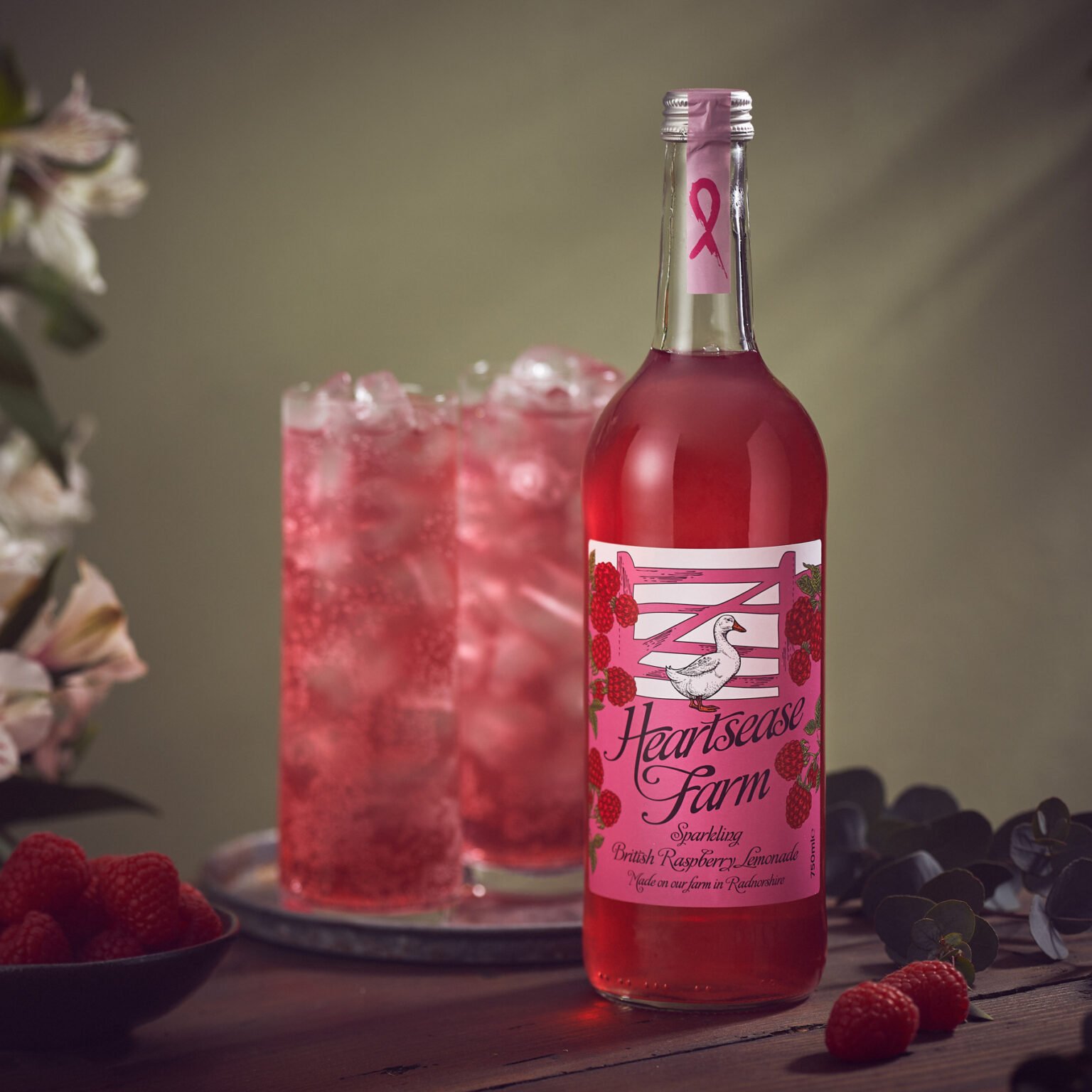 Heartsease Farm Raspberry Lemonade - Buy Online from Radnor Hills