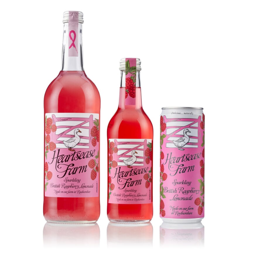 Heartsease Farm Raspberry Lemonade - Buy Online from Radnor Hills