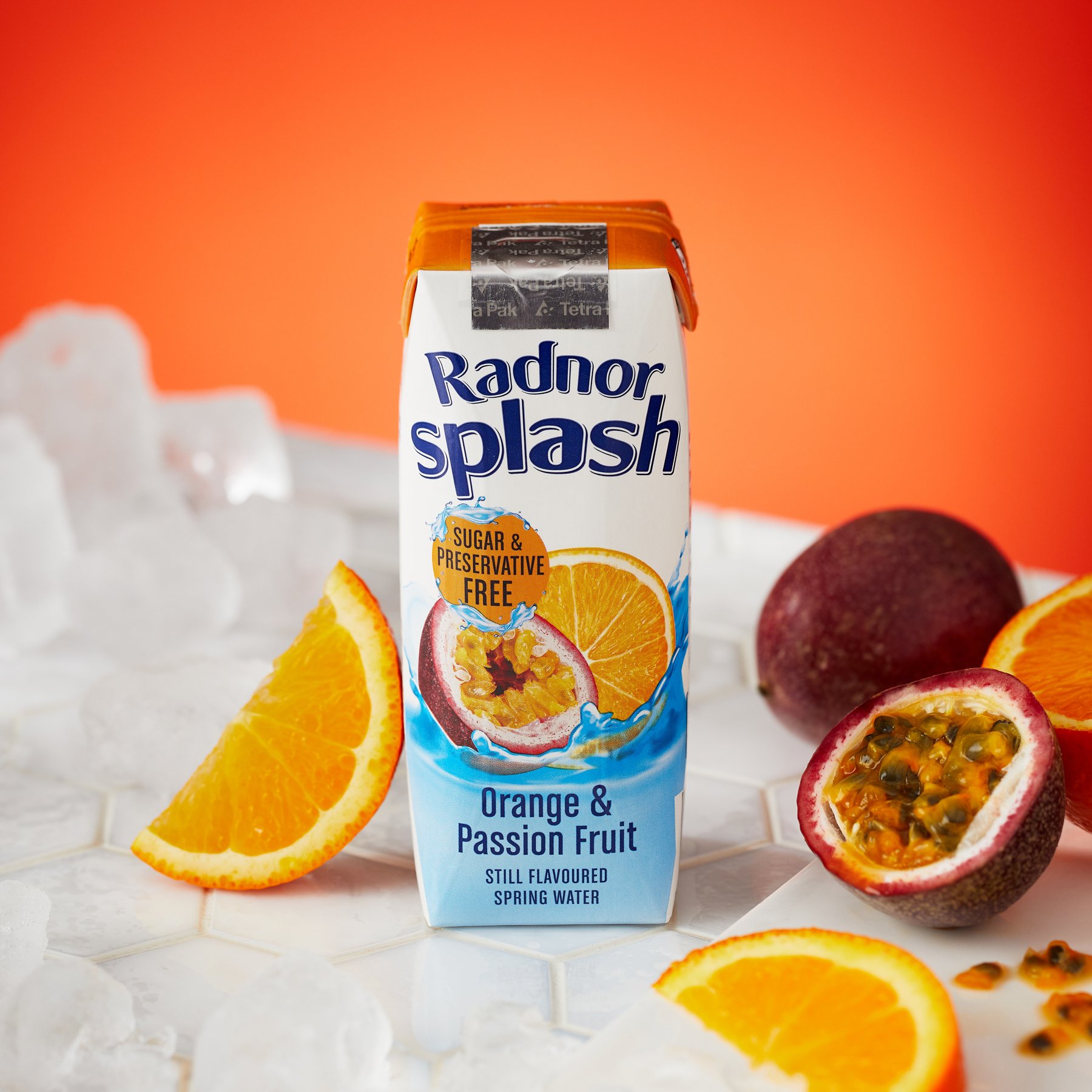 Radnor Splash Still Orange and Passionfruit - Buy Online from Radnor Hills