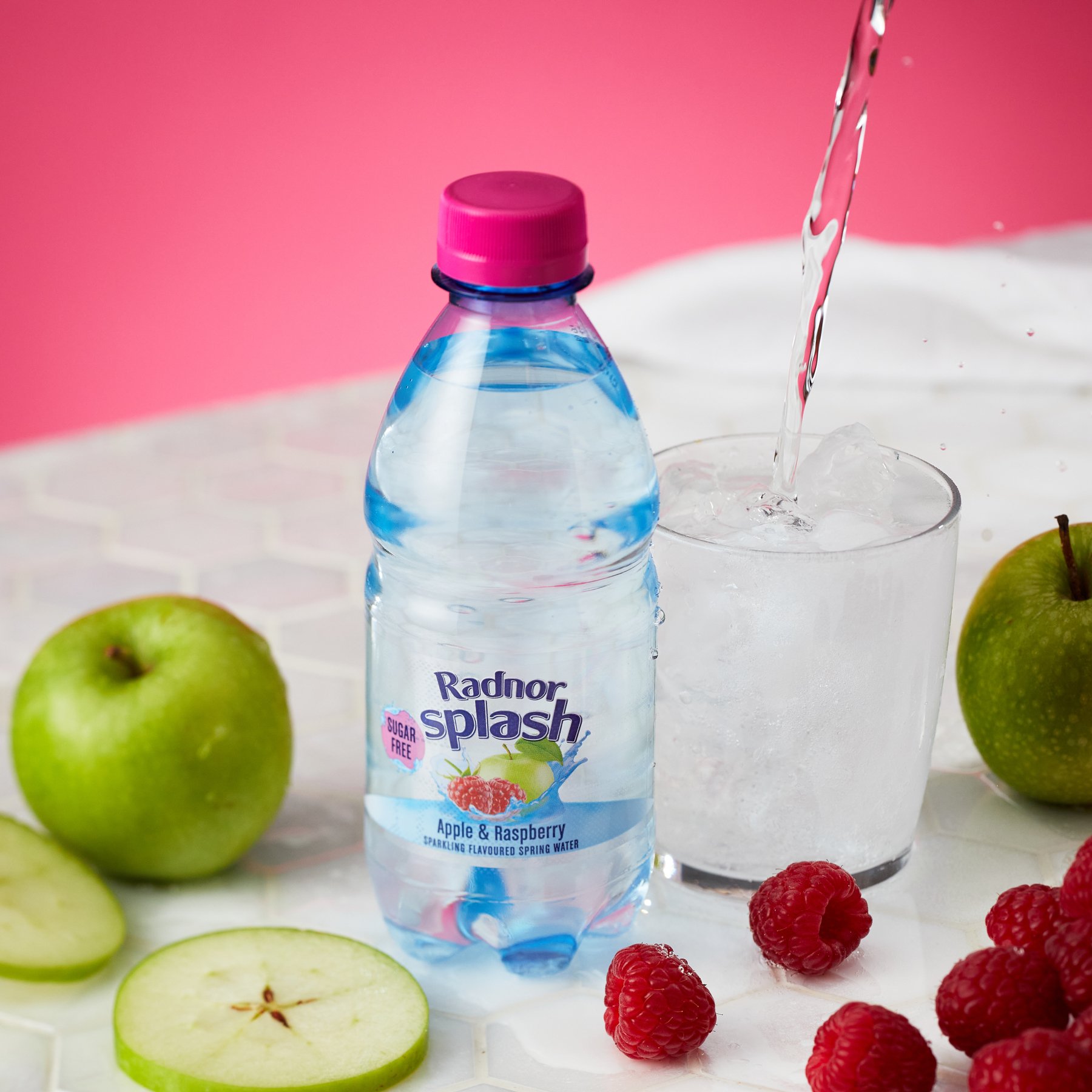 Radnor Splash Sparkling Apple and Raspberry - Buy Online from Radnor Hills