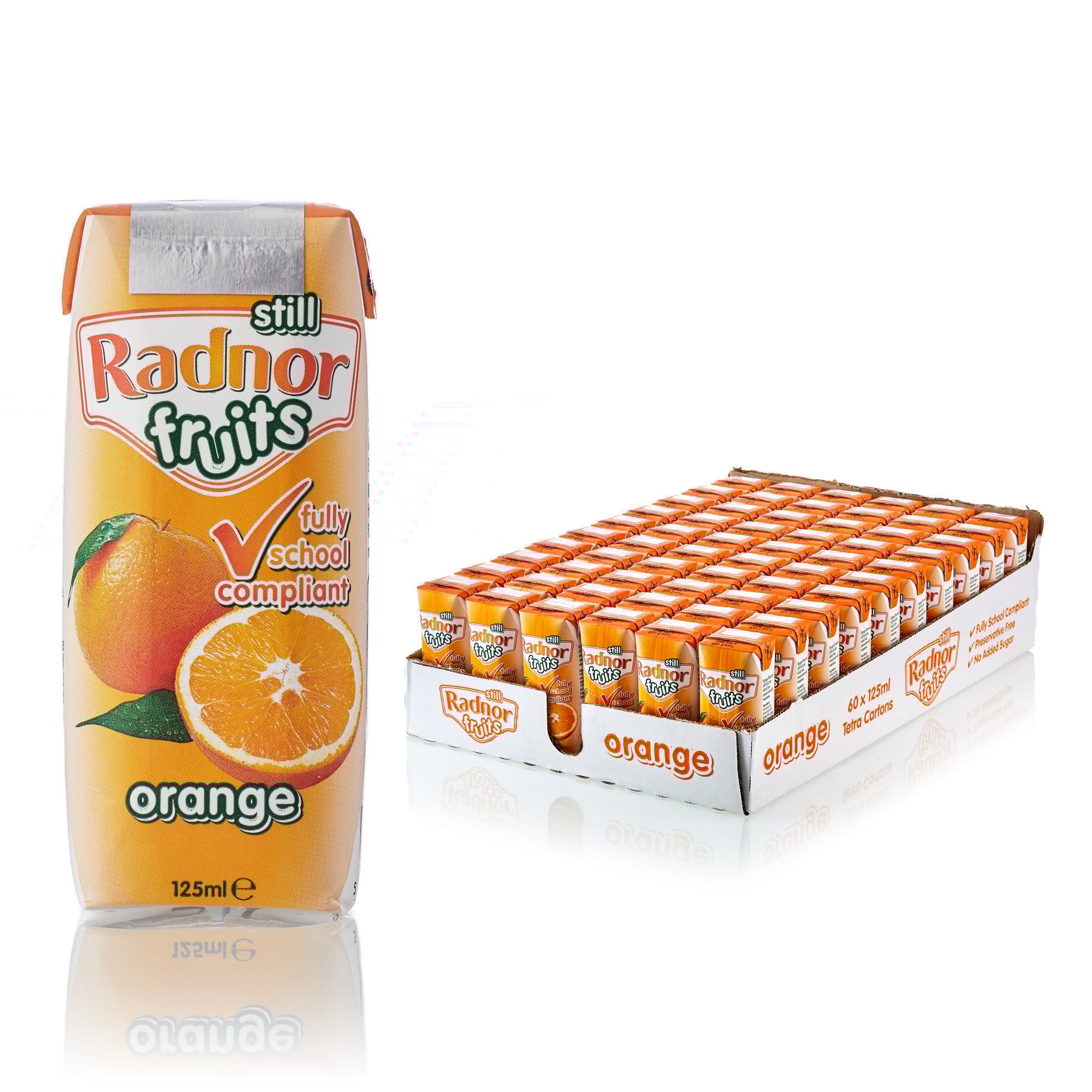 Radnor Fruits Still (Tetra) Orange - Buy Online from Radnor Hills