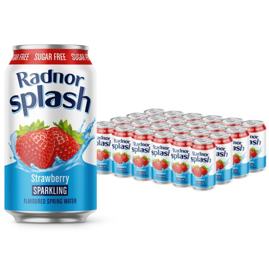 Radnor Splash Sparkling Strawberry - Buy Online from Radnor Hills