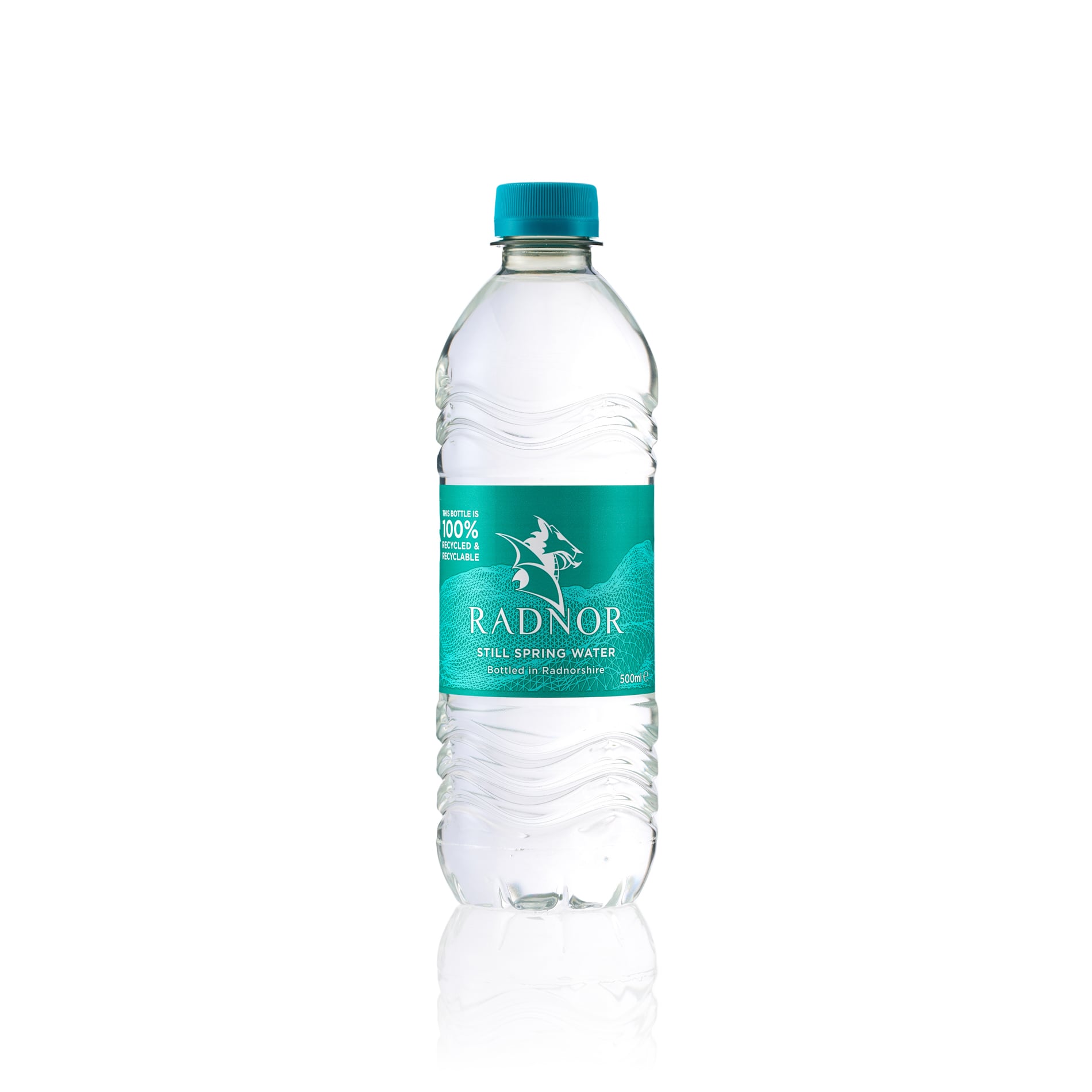 Still Spring Water Bottle Plain Cap 500ml 100% Recycled Plastic - Buy ...