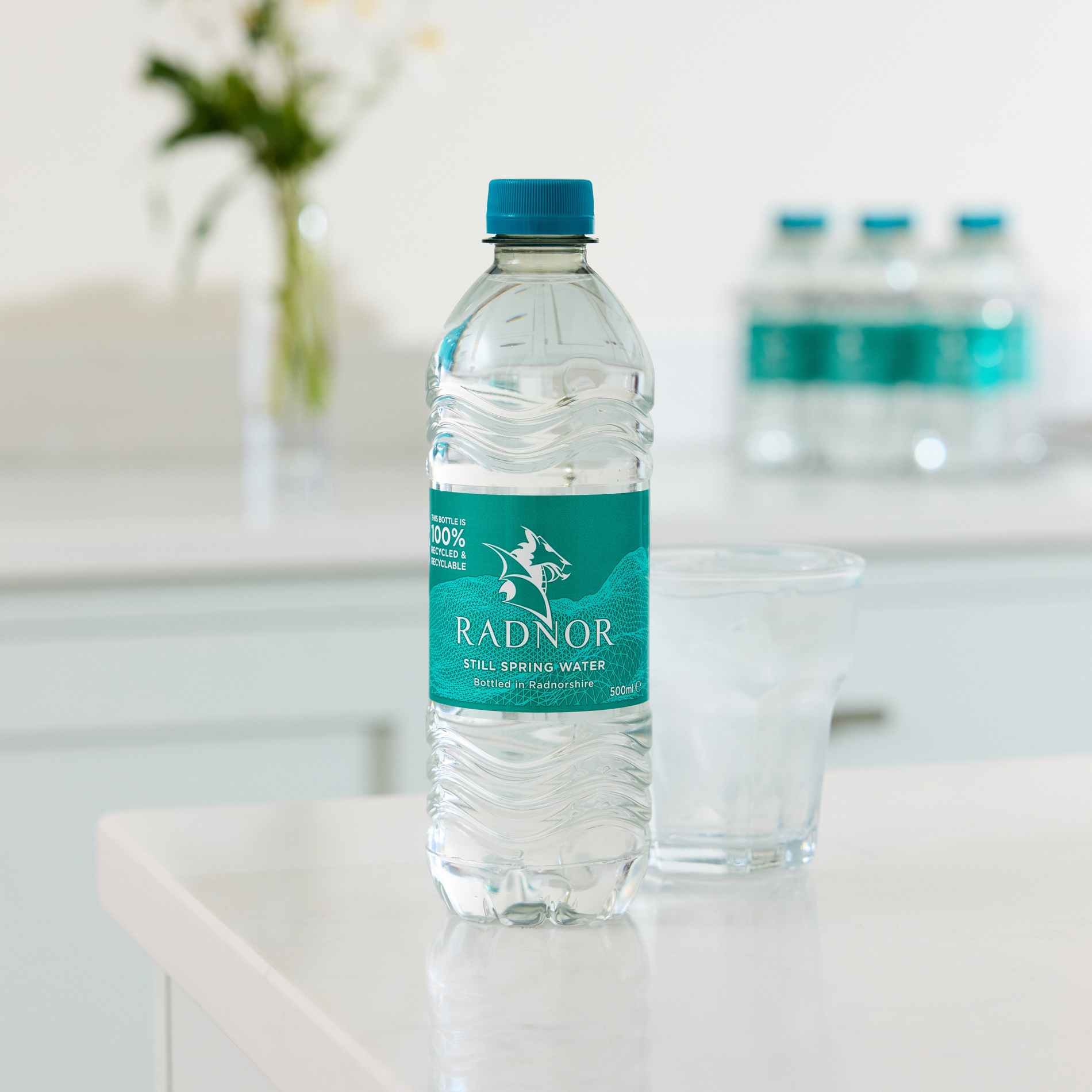 Still Spring Water Bottle Plain Cap 500ml 100% Recycled Plastic - Buy ...