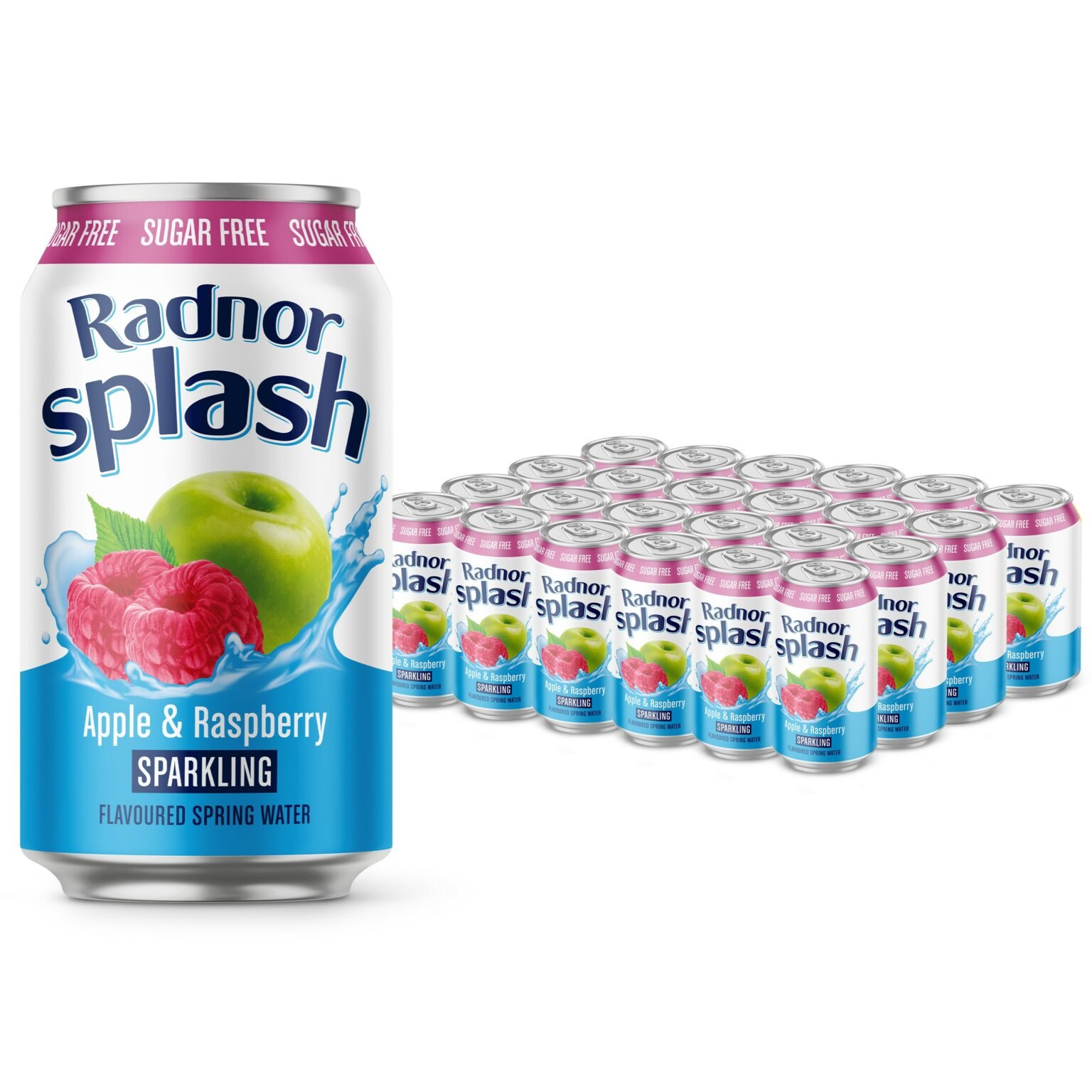 Radnor Splash Sparkling Apple and Raspberry - Buy Online from Radnor Hills